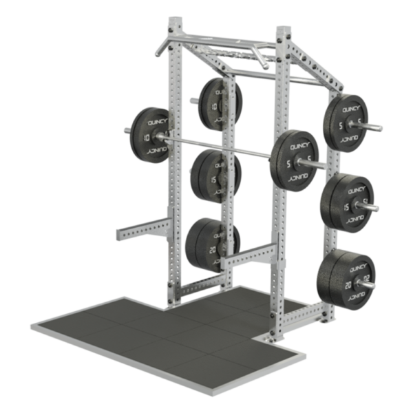 Quincy Cross Competition 3/4 Power Rack + Platform - Ive Outdoor